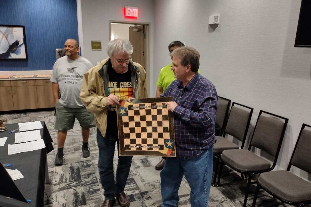 FM Chris Land Wins Texas Senior Chess Championship | Texas Chess ...